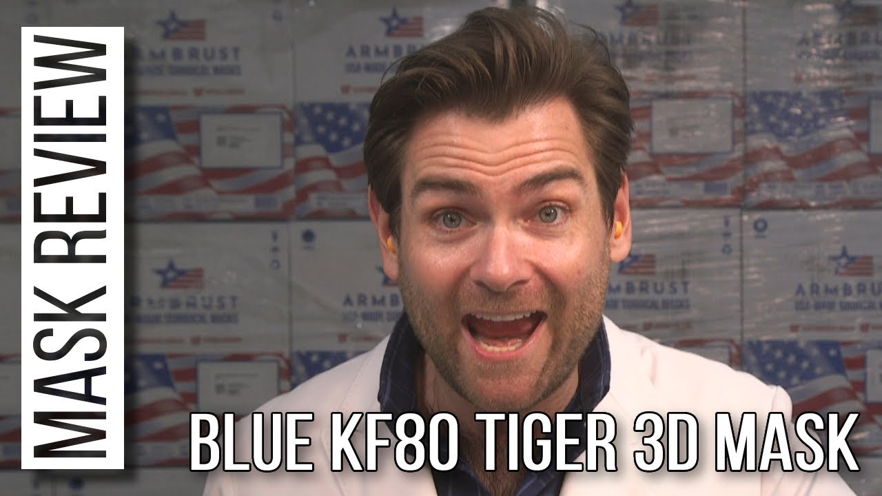 How Does the KF80 Compare? - Blue KF80 Tiger 3D Mask Review - YouTube