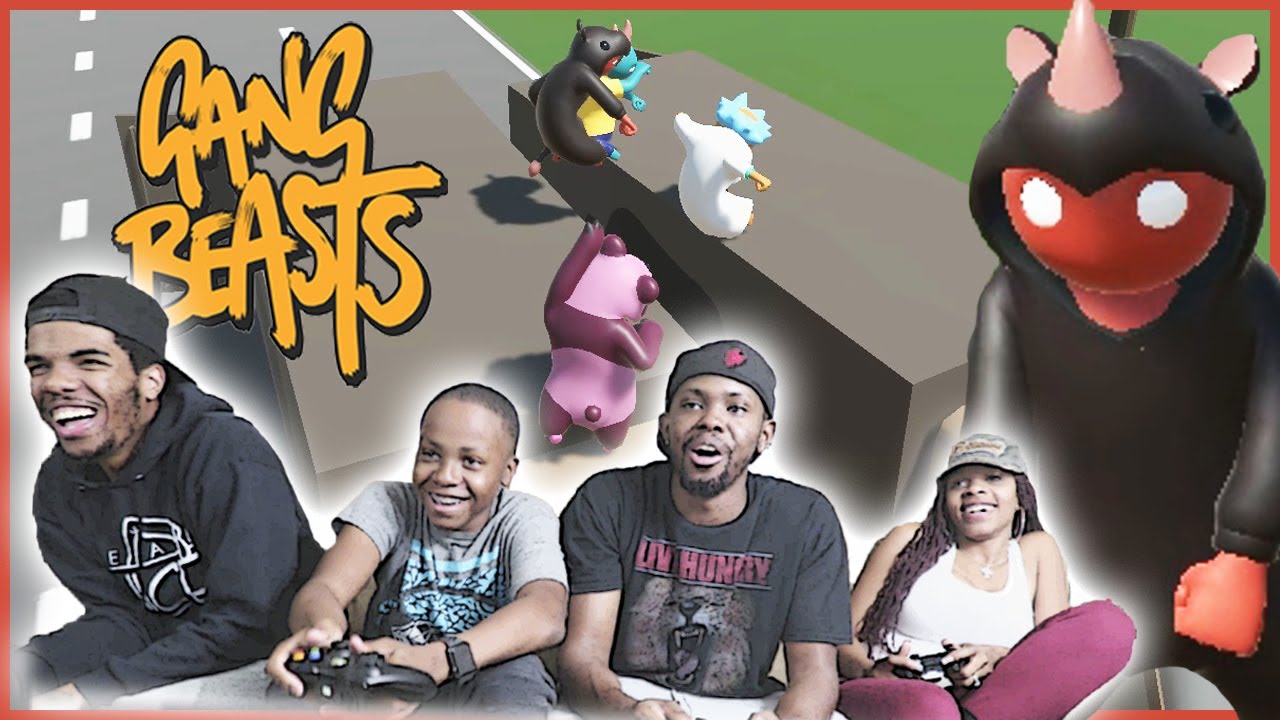 BRAND NEW CHALLENGE! JUMP FOR YOUR LIFE! - Gang Beasts Gameplay - YouTube