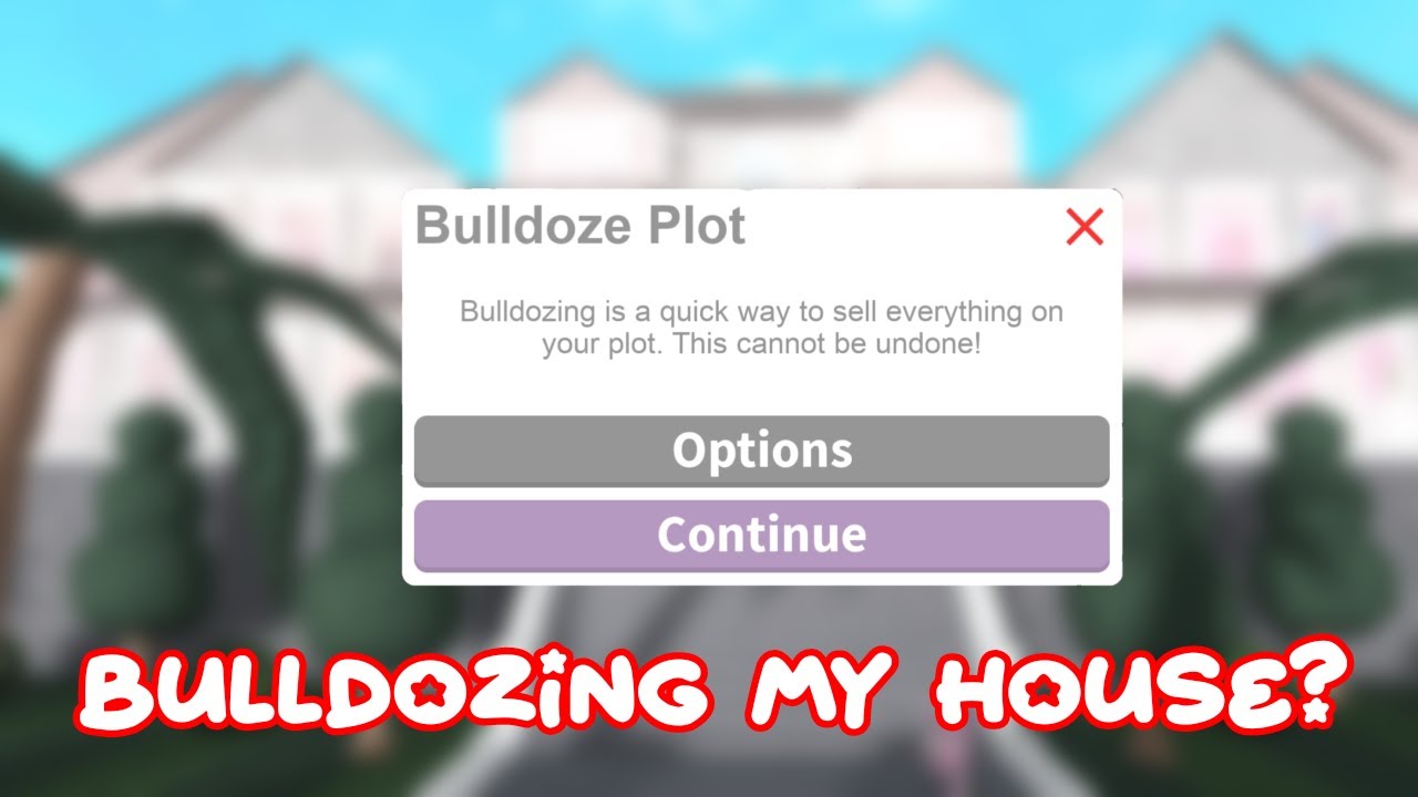 I'm *DELETING* my house? - YouTube