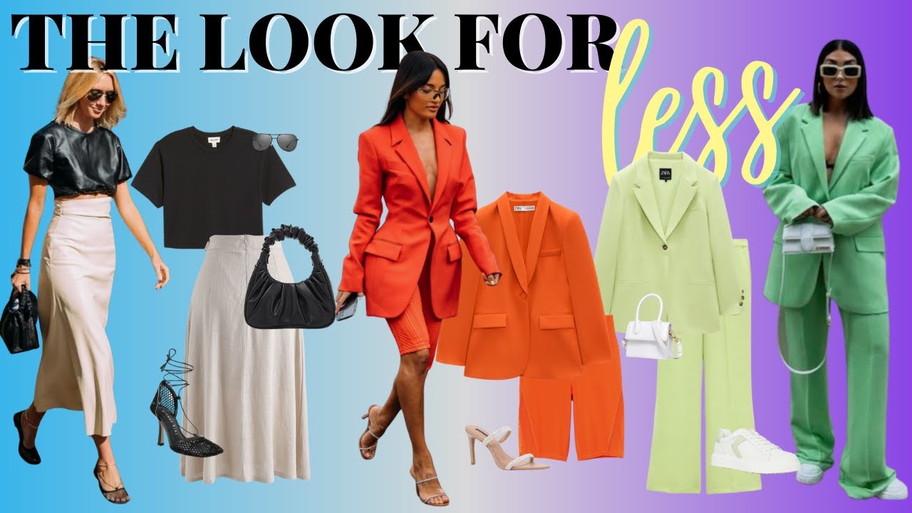 Affordable Designer Looks for Less - YouTube