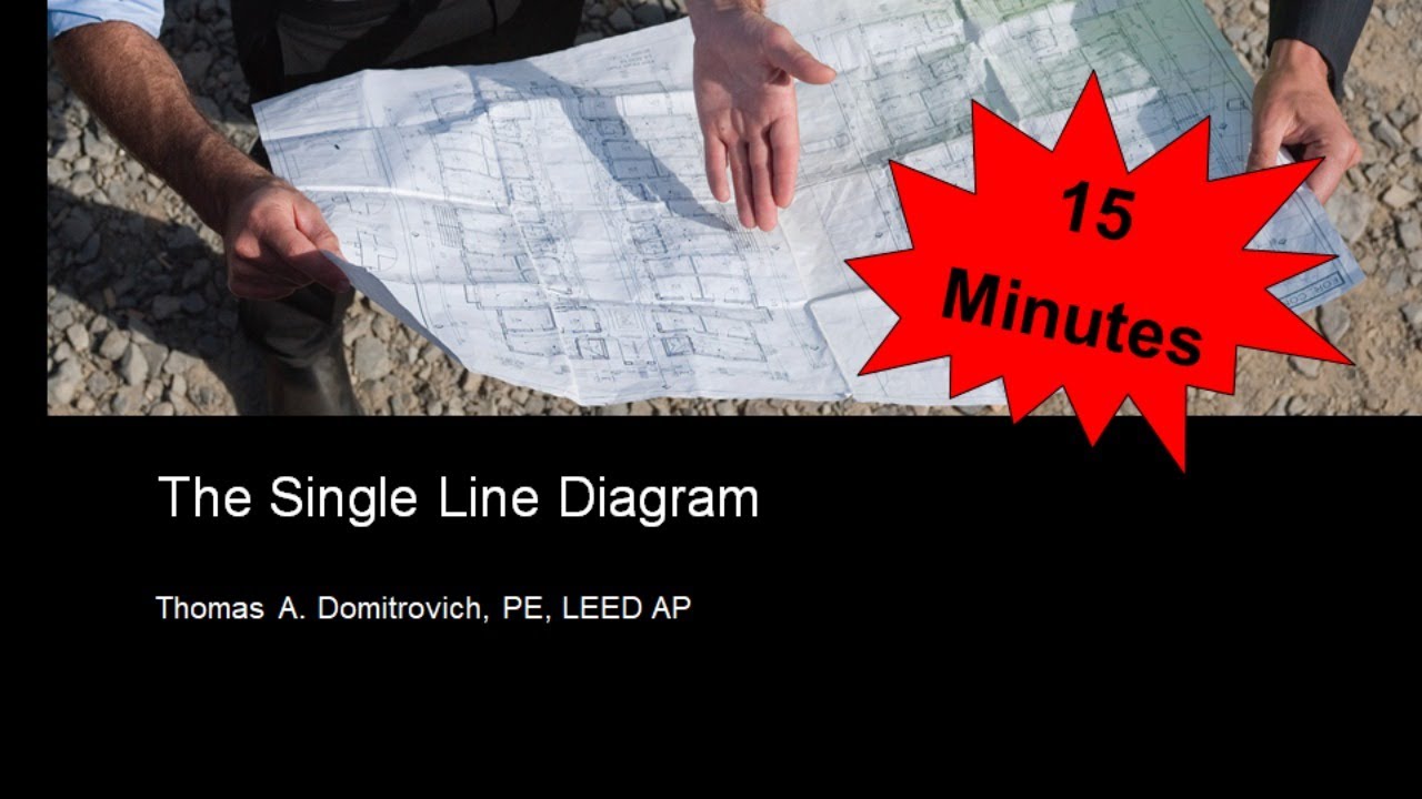 The Single-Line Diagram - YouTube
