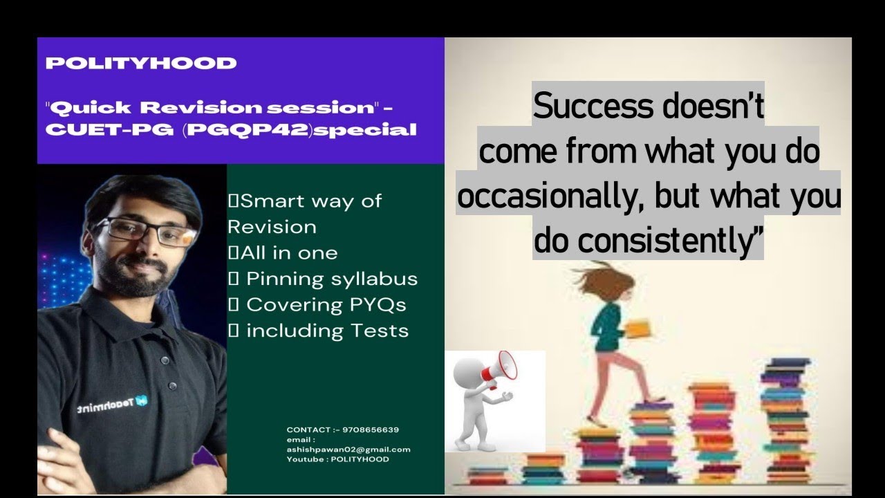 CUET -PG Crash course rapid Revision class | CUET -PG important ...