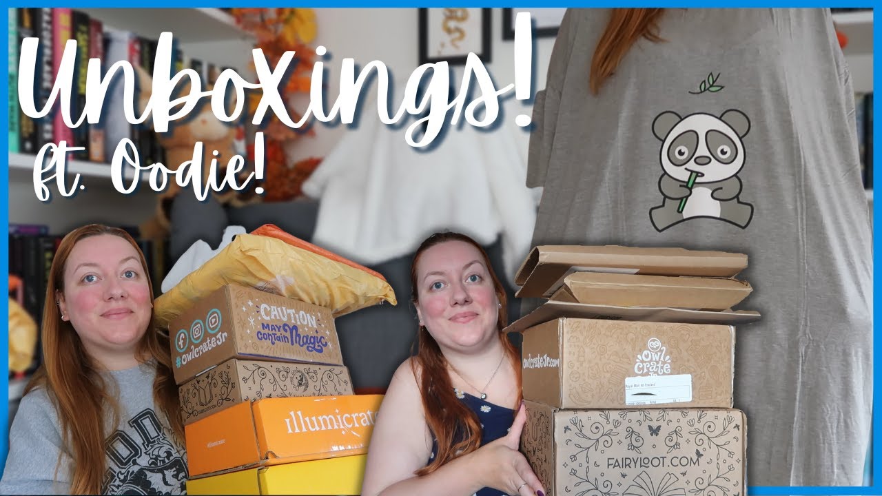 Large Unboxing 🖤 | ft. New Oodie Products - YouTube
