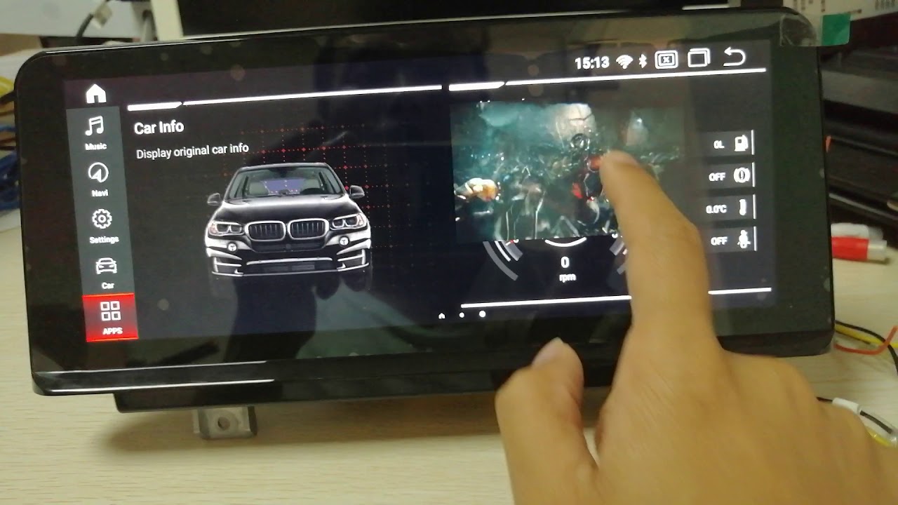 BMW android navigation display Qualcomm android 9.0 system,10.25 inch ...