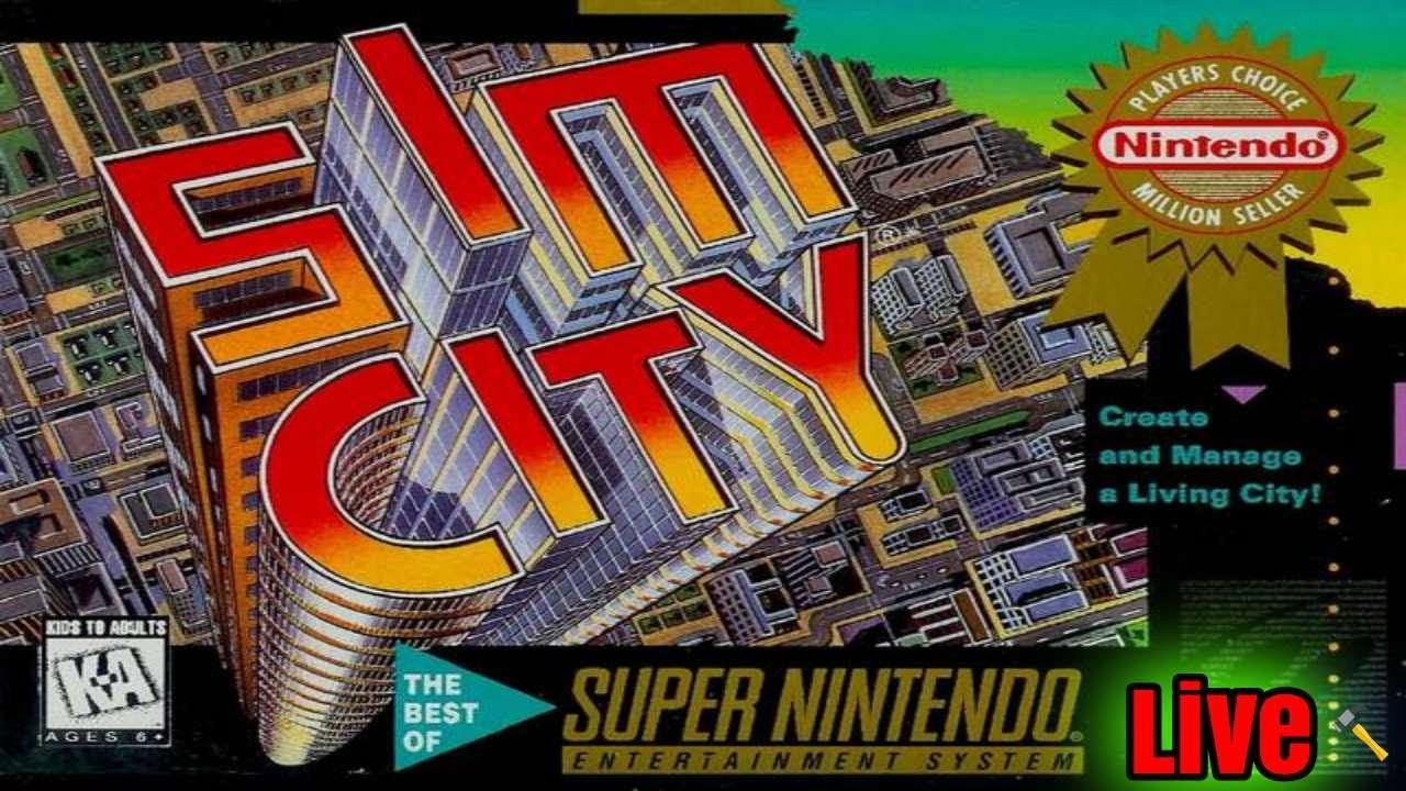 Sim City (SNES 1989) - YouTube