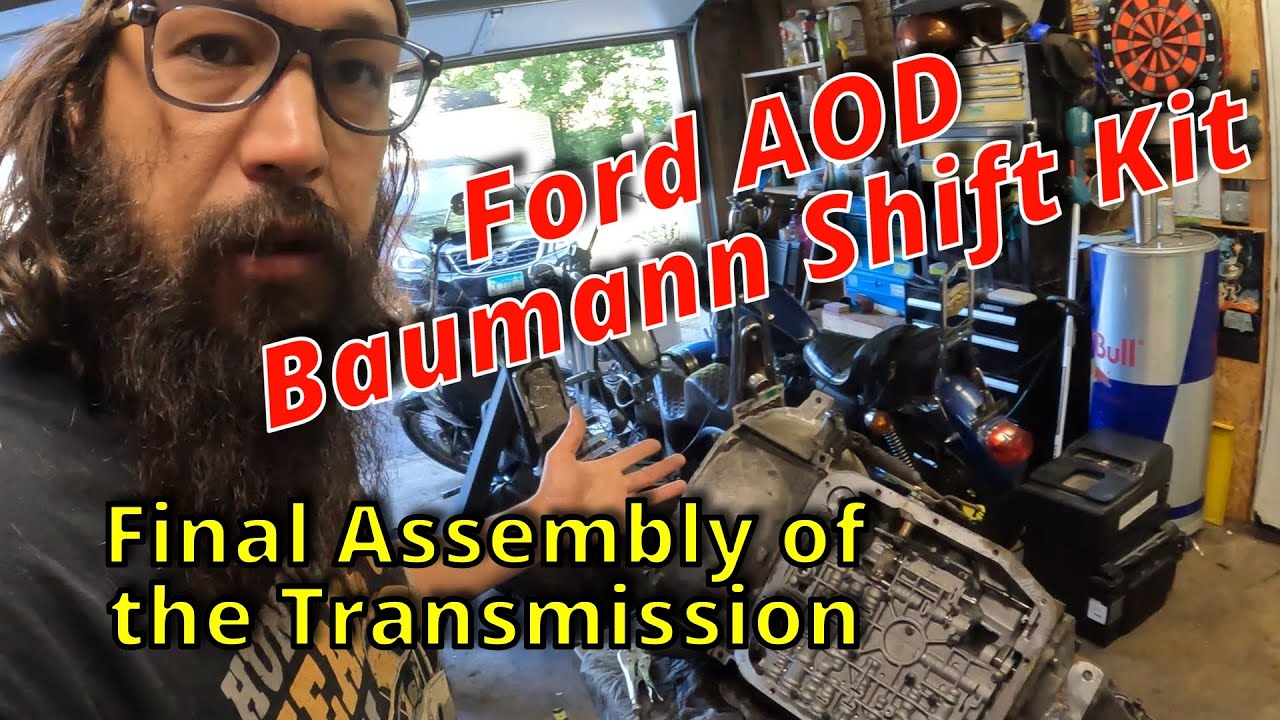 Ford AOD Transmission - Baumann Shift Kit Final Assembly (Part 5) - YouTube
