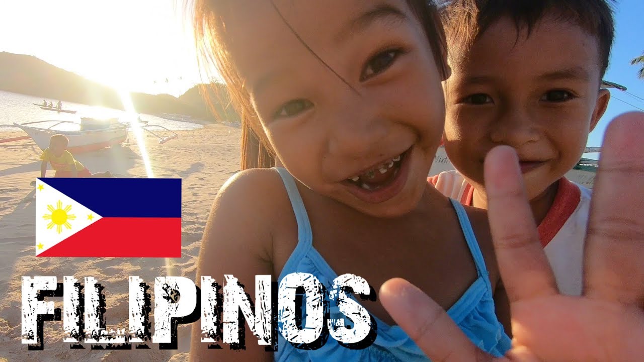 Happy Filipino Children Playing