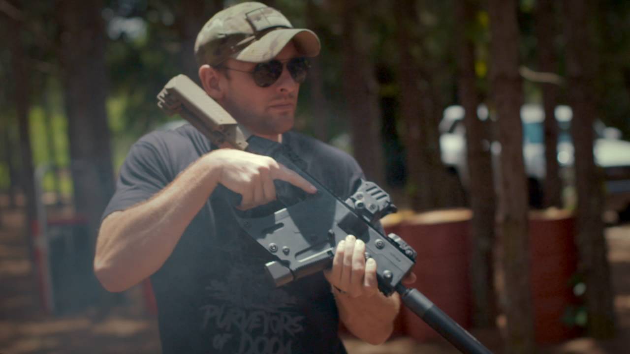 Kriss Vector 9mm Suppressed Griffin Armament Revolution 45 - YouTube