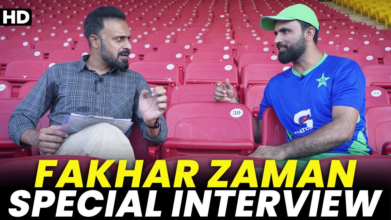 Fakhar Zaman Special Interview | Pakistan vs New Zealand | PCB | M2B2A ...