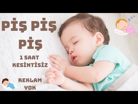 Piş Piş Ninni Ve Bebek Uyku Müziği -  ♫ REKLAMSIZ ♫ Zor Uyuyan, Ağlayan Bebekler İçin