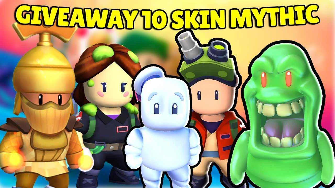 GIVEAWAY TERBESAR 10 SKIN BARU MYTHIC LEGENDARY & EPIC SLIMER ...