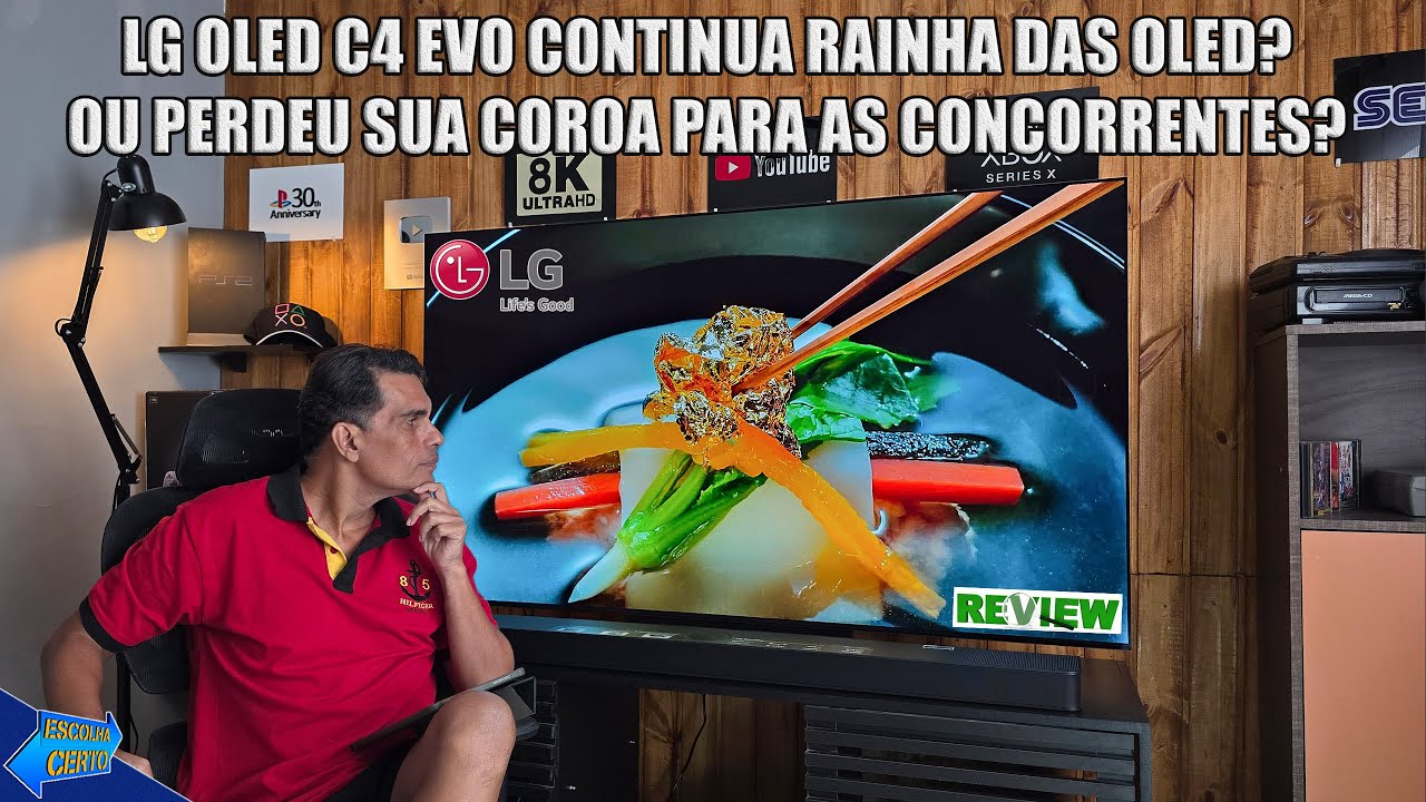 A verdade sobre a LG OLED C4 EVO ainda vale a pena comprar em 2025? - YouTube