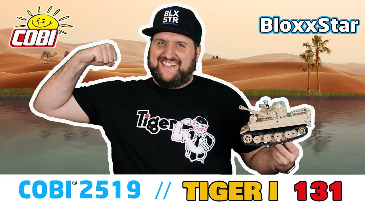 COBI® 2519 PzKpfw VI Tiger I Ausf. E 131 | ️| Unboxing, Build, Fakten ...