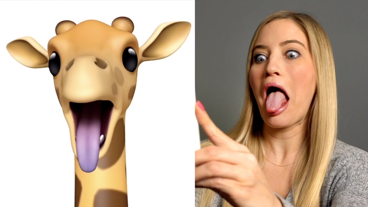 iOS 12.2 Animoji's!!!! - YouTube