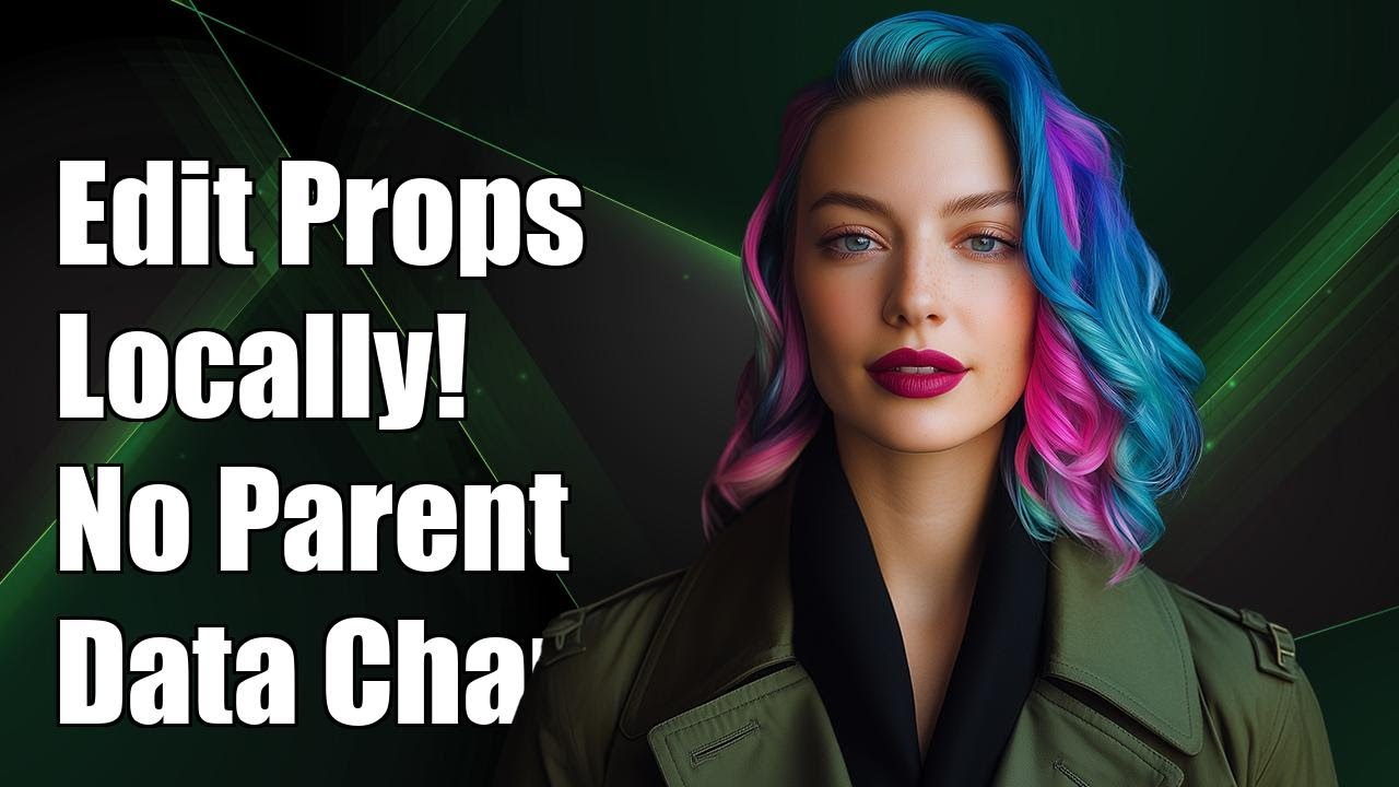 VueJS: How to Edit Props Locally Without Modifying Parent Data - YouTube