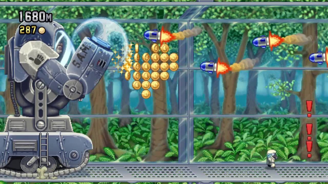 Jetpack Joyride S.A.M. (PS4) - YouTube
