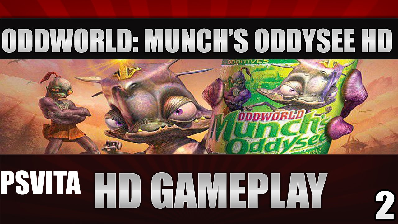Oddworld: Munch’s Oddysee HD Spooceshrub Forest PSVITA Gameplay part 2 ...
