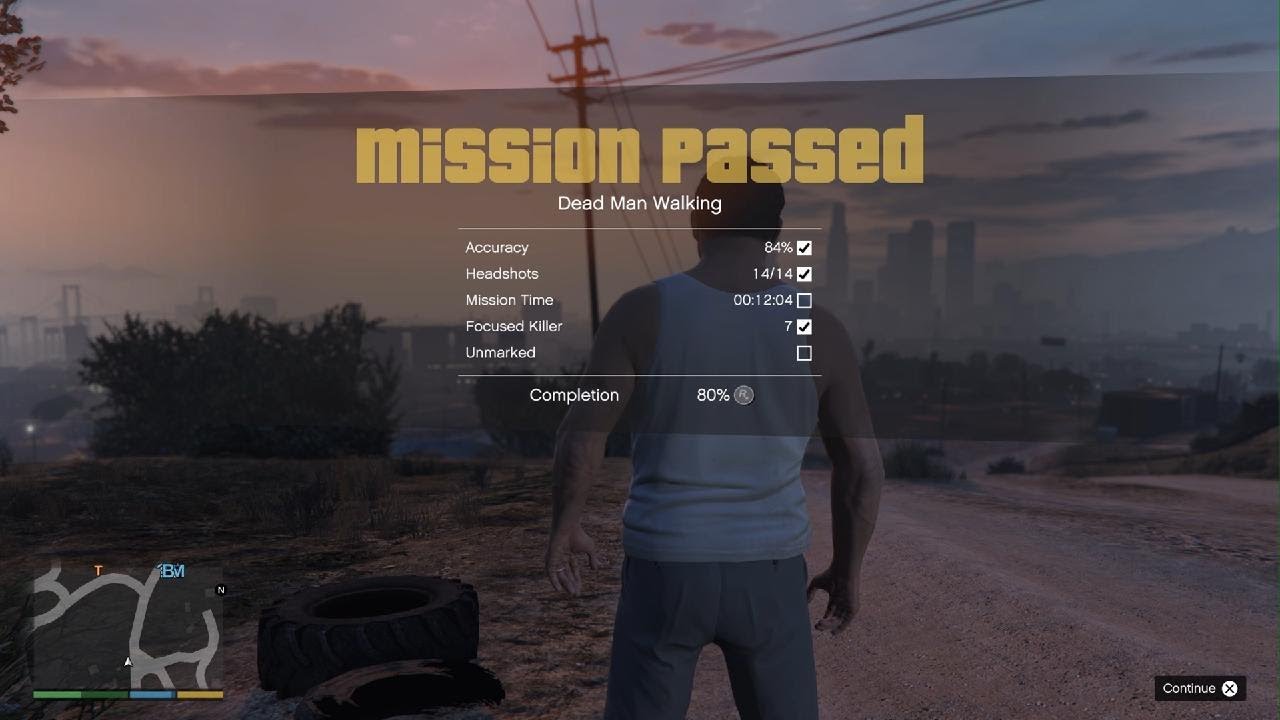 Grand Theft Auto V - Dead Man Standing - YouTube