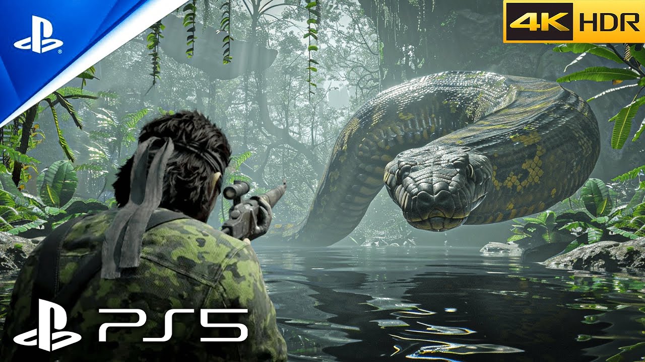 Metal Gear Solid Delta NEW GAMEPLAY LOOKS AMAZING | Realistic ULTRA ...