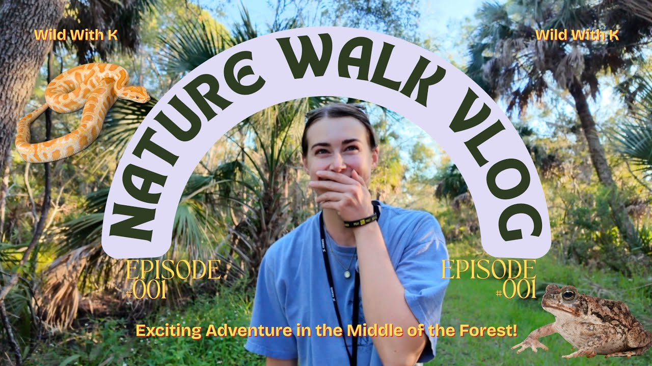 First Nature Walk, First Snake?! | Nature Walk Episode 1 - YouTube