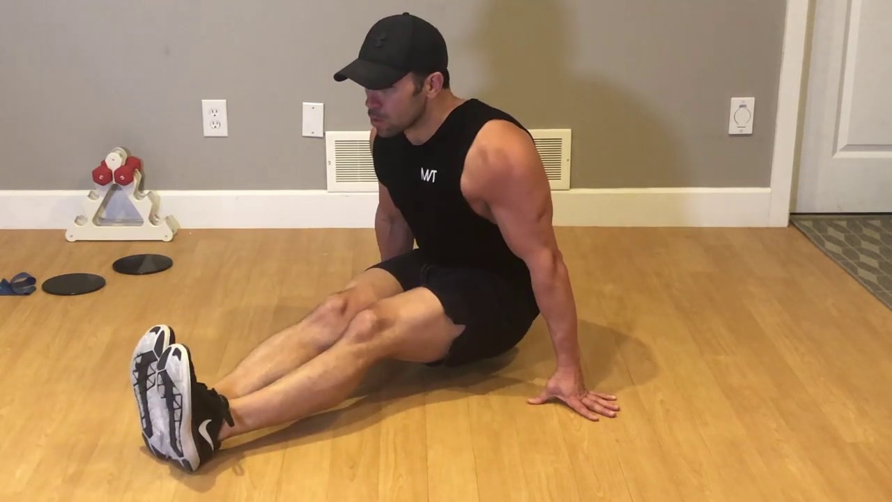 Upper Legs - Hamstring Heel Curl - YouTube