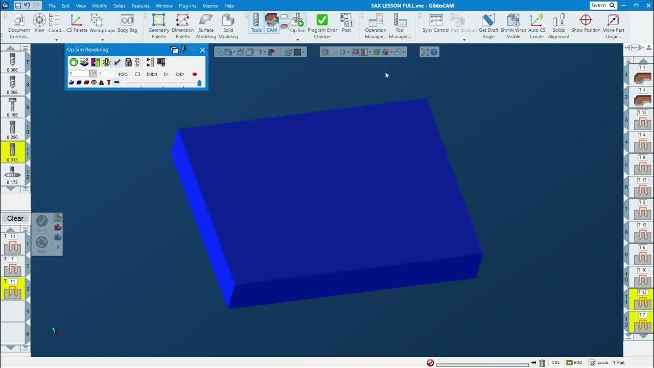 STEP BY STEP FOR BEGINNERS, MAKE PROGRAM FOR CNC 3AXIS MACHINE WITH ...