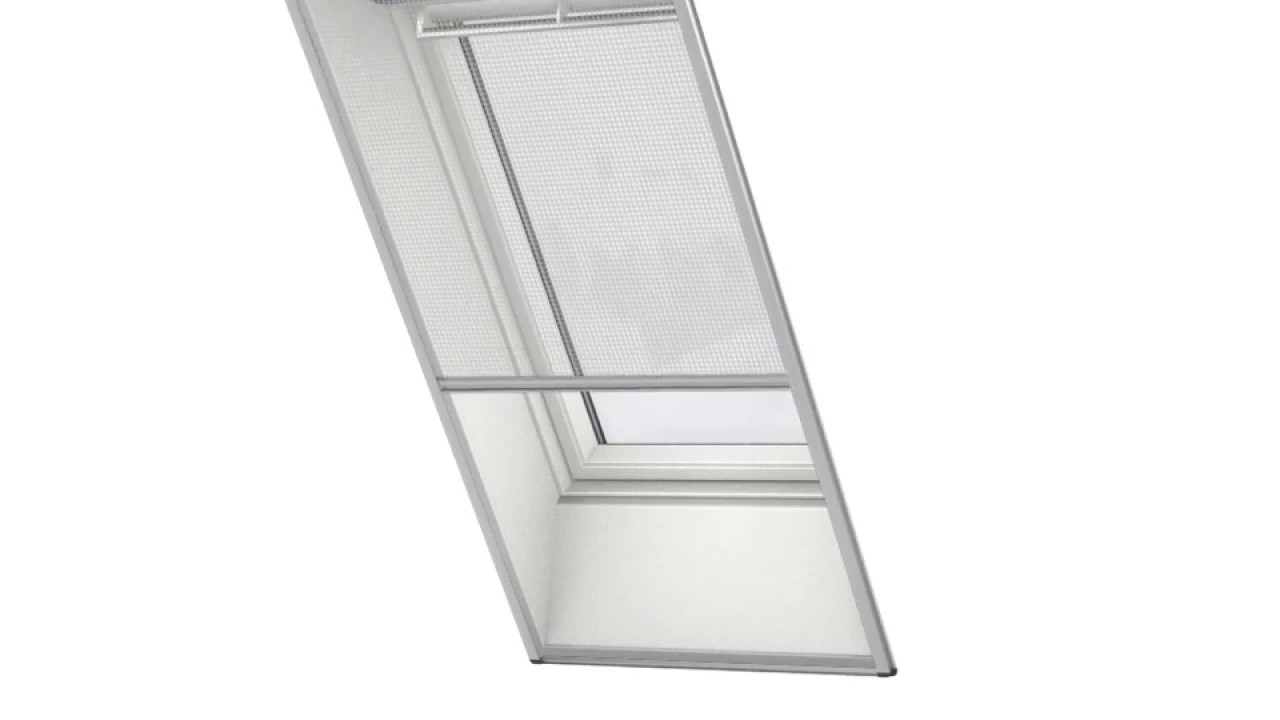 Σήτες Παραθύρων Στέγης VELUX- Demo - YouTube