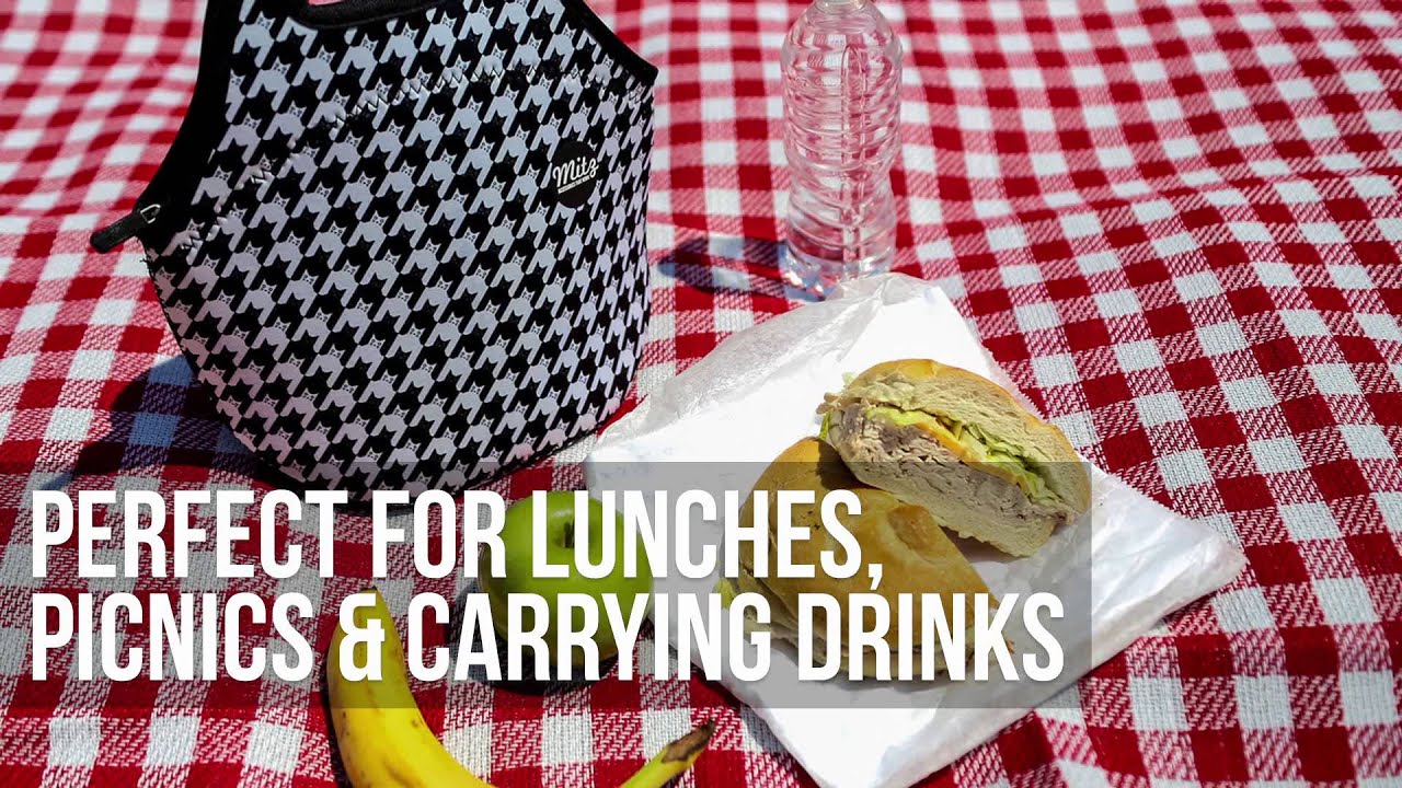 Mitz Accessories Insulated Neoprene Lunch Bags - YouTube