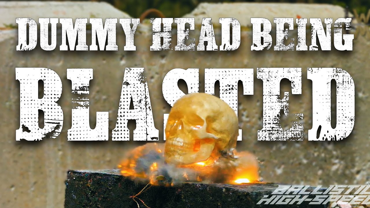 Dyno Nobel Dynamite blows up ballistic head at 250,000 FPS on Phantom ...