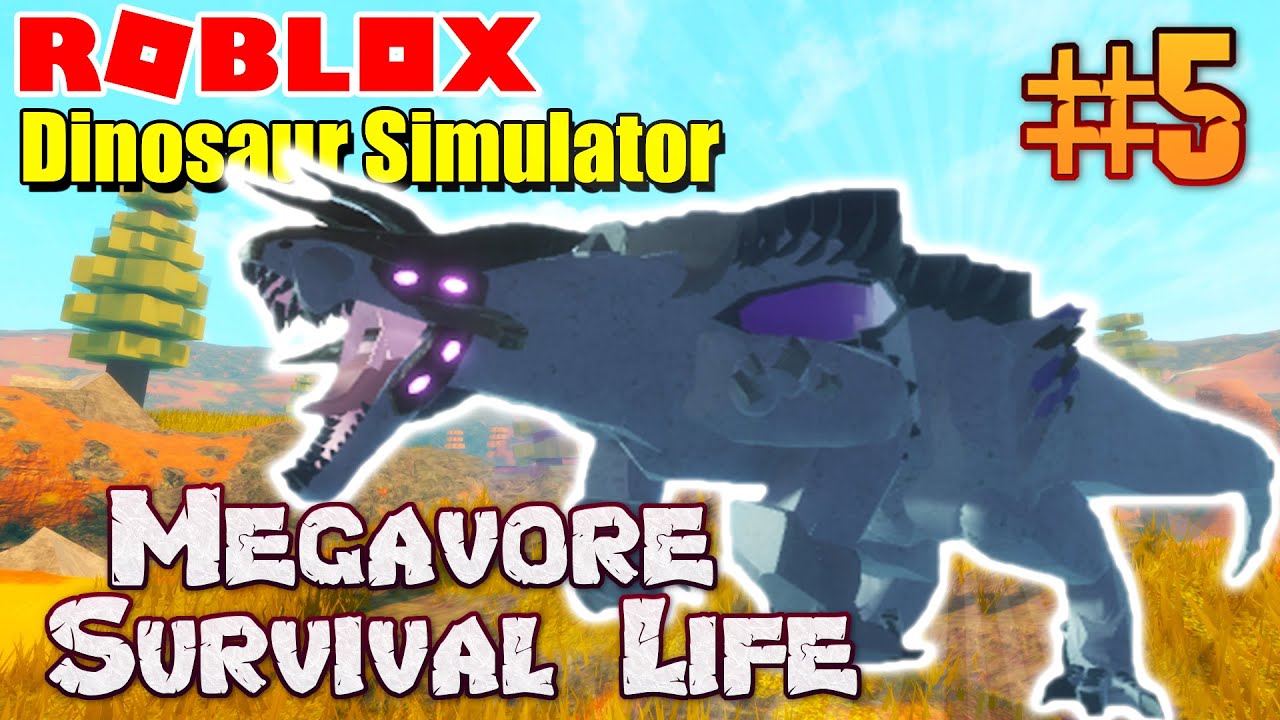 Roblox Dinosaur Simulator - Megavore Survival Life Episode #5 - YouTube