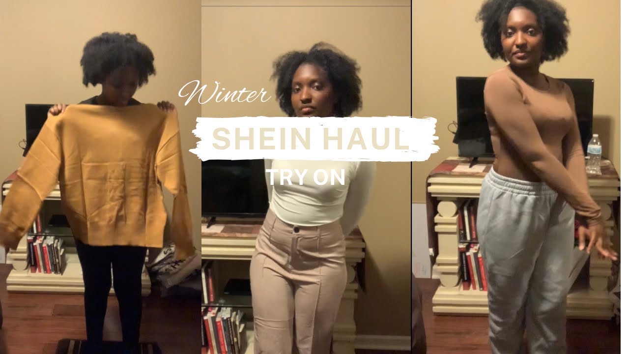 Shein Haul Winter Apparel Try On Shein Winter Haul Apparel