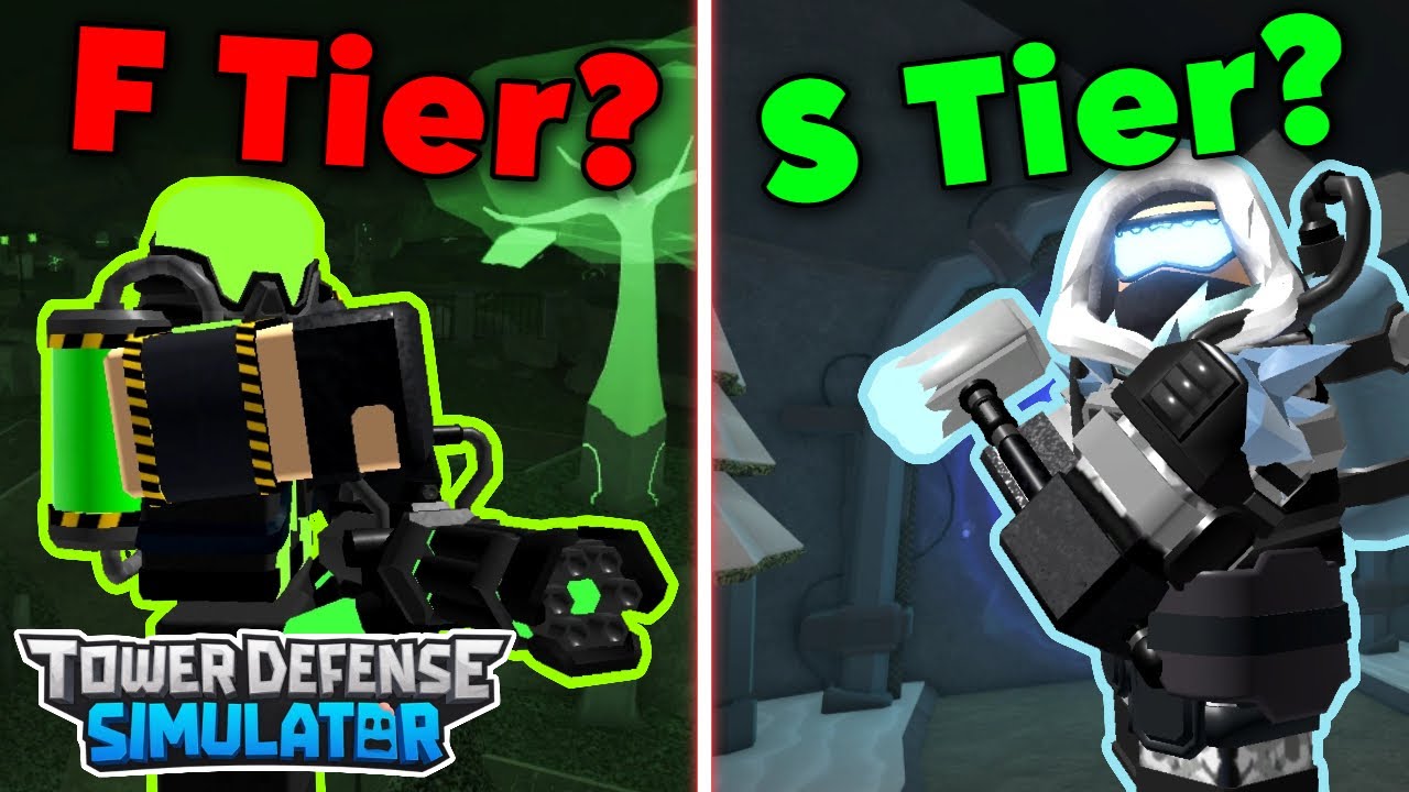 Ranking EVERY Event Tower in TDS | Roblox Tower Defense Simulator - YouTube