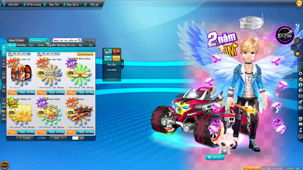 Zing Speed - 2S: Cách Mở & Trải Nghiệm Tính Năng VIP | Hoàng Tộc | Khu ...