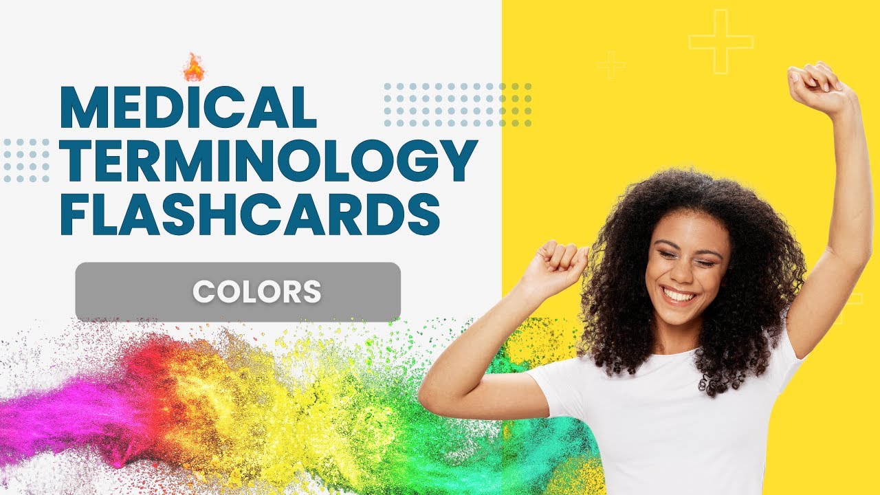 Medical Terminology Flashcards: Category [Prefix] Colors - YouTube