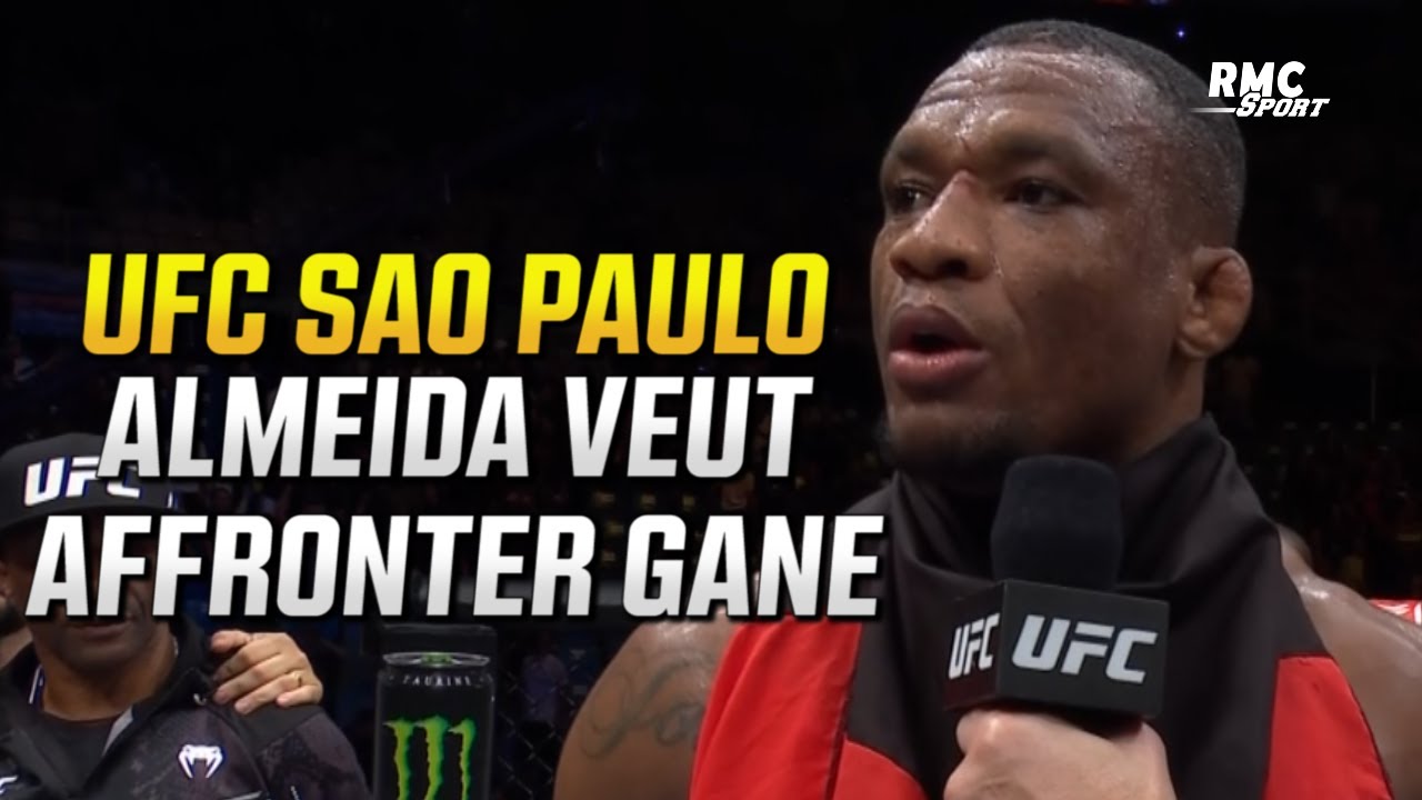 UFC : "Je veux affronter Ciryl Gane", le message d'Almeida après son ...