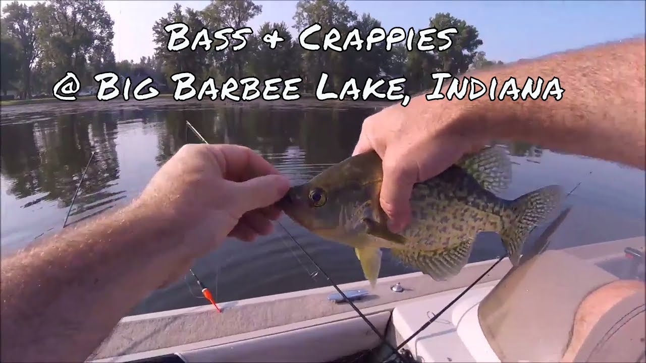 Fishing for Bass and Crappie at Big Barbee Lake - YouTube
