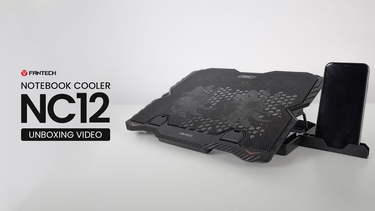 Unboxing Notebook Cooler | Fantech NC12 - YouTube