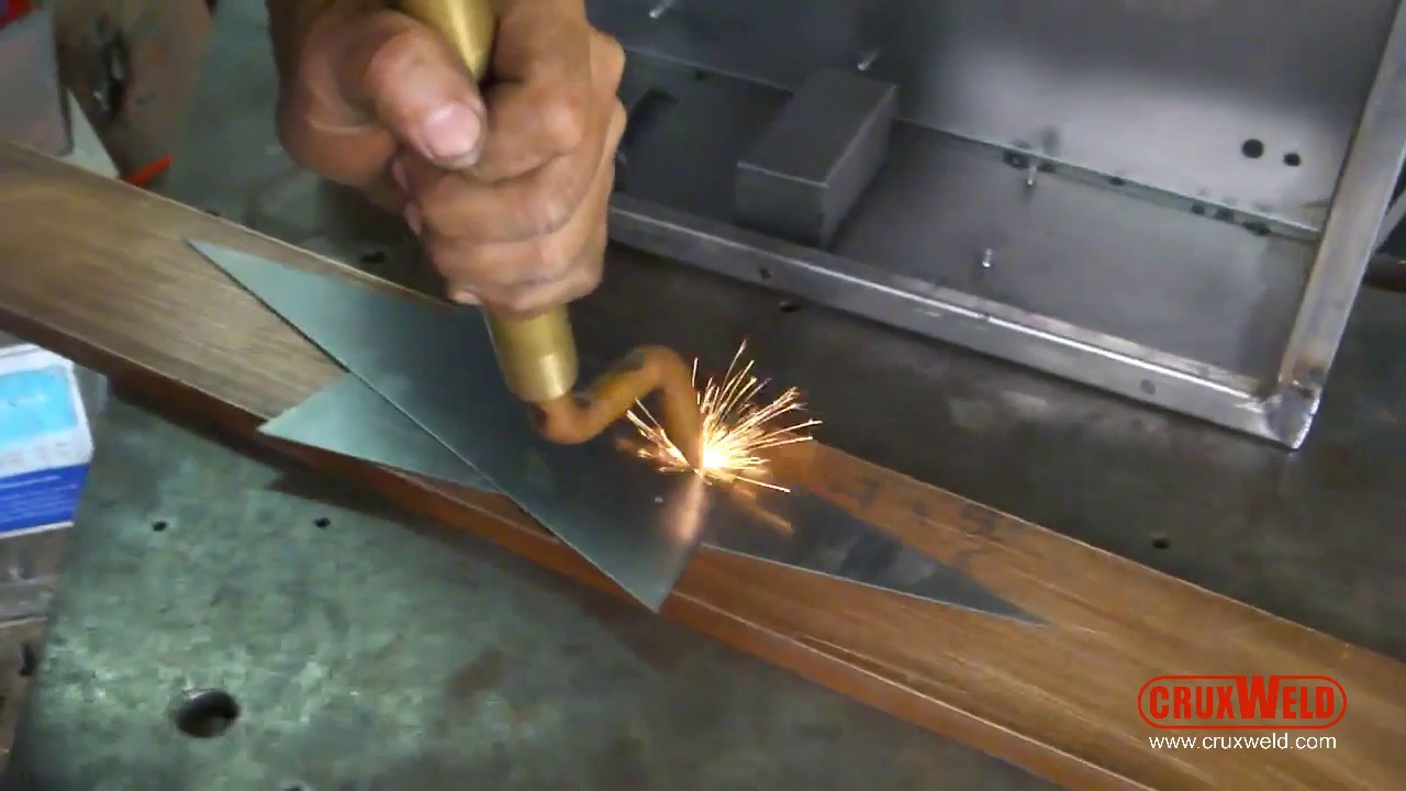 Single Sided Gun Type Spot Welding Machine - YouTube