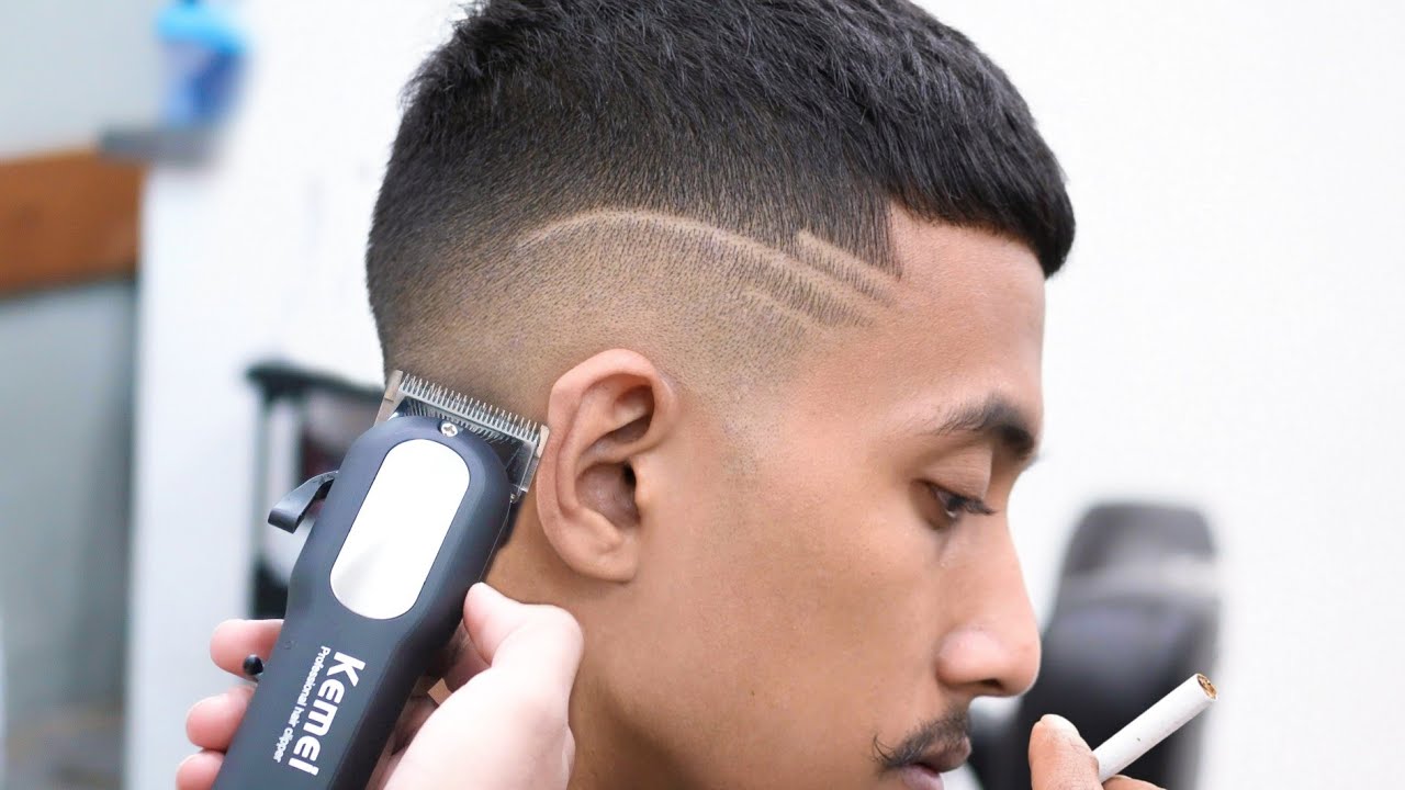 Skin Fade with Kemei, Is it possible? Mens Haircut and review - YouTube