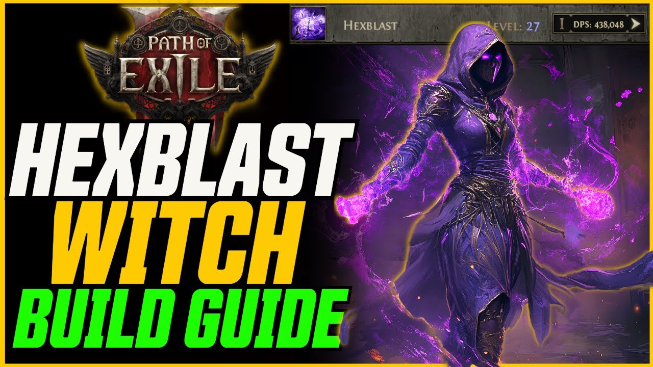 Hexblast Crit Blood Mage is CRAZY! Endgame & Leveling Guide! // Path of ...