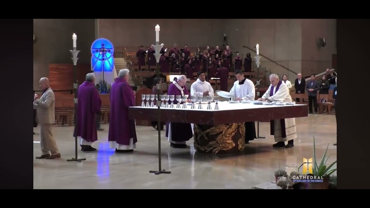 Lamb of God | 1st Sunday of Lent | Mar 9, 2025 | Our Lady of the Angels ...