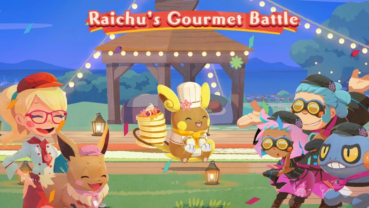 Pokémon Café ReMix #18 - (Alolan) Raichu's Gourmet Battle - YouTube