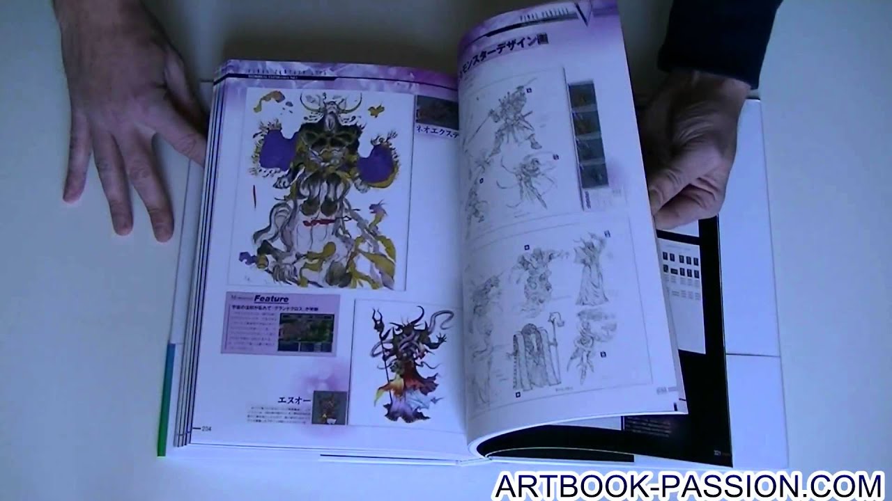 [2 minutes - 1 artbook] - ARTBOOK 08 - FINAL FANTASY - Memorial ...