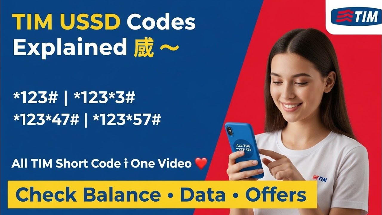 TIM Italy Internet Packages & USSD Codes | How to Activate & Check Data ...