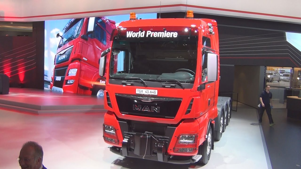 MAN TGX 41.640 D38 Tractor Truck Exterior and Interior - YouTube