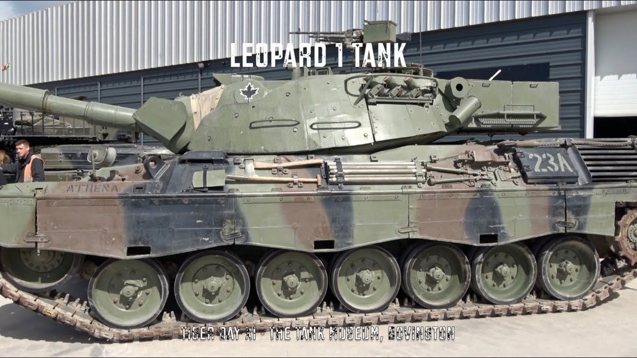 Leopard 1 Tank - Tiger Day XI -- Tank Museum, Bovington - YouTube