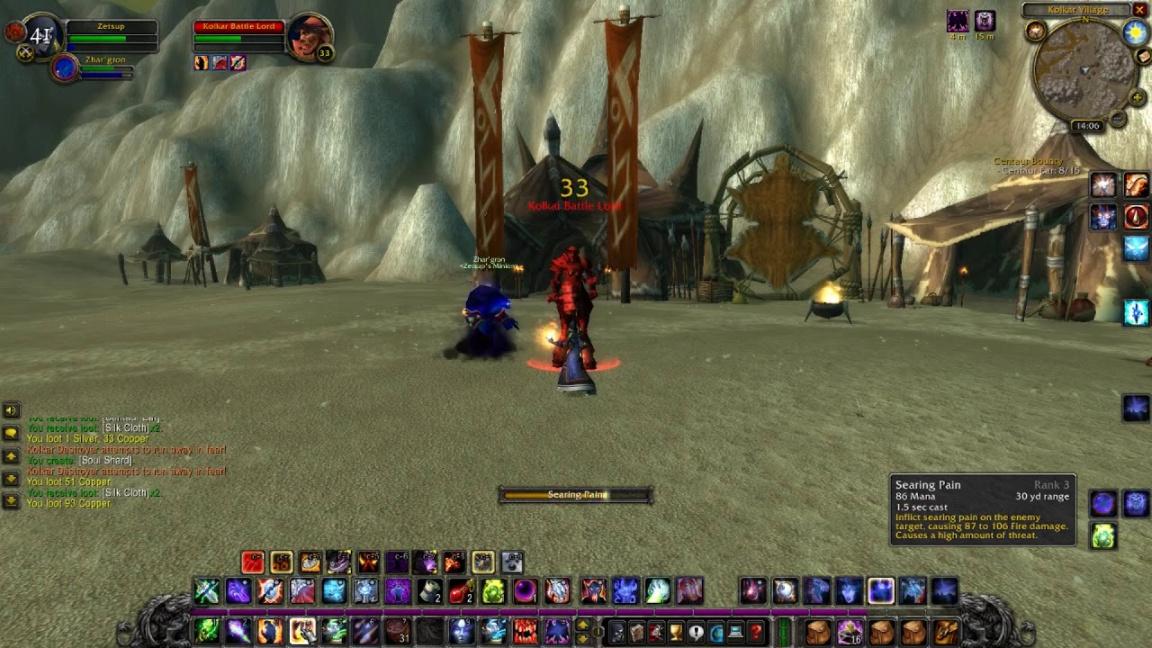 Centaur Bounty Wow Classic Quest Youtube