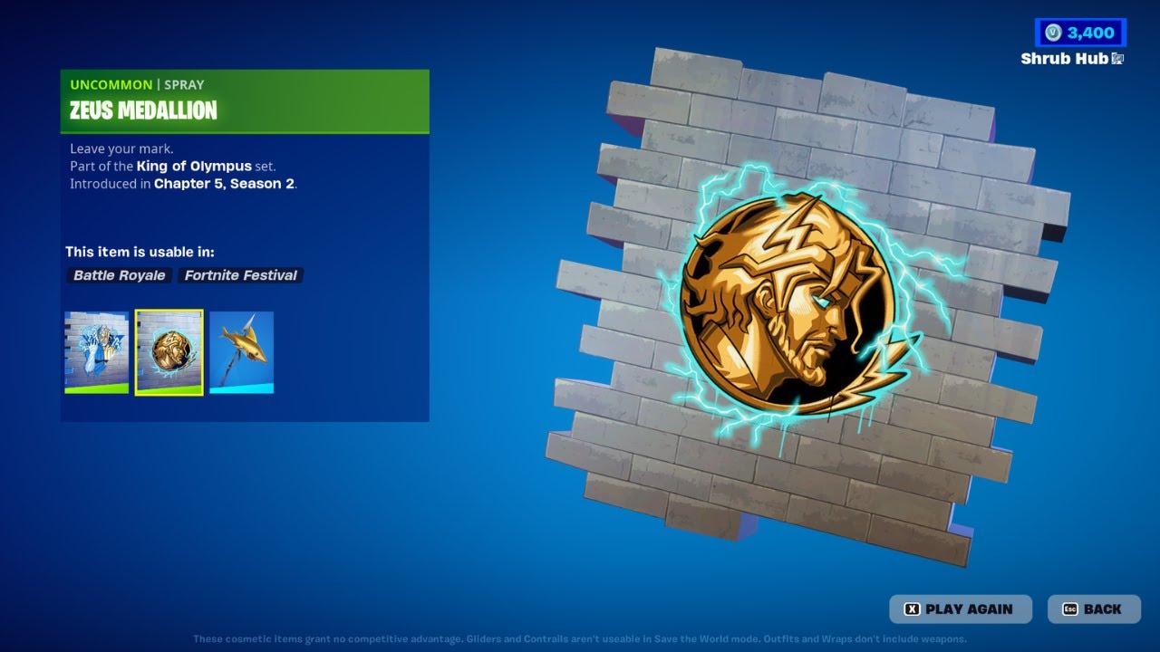 How to get the Zeus Medallion for FREE! - YouTube