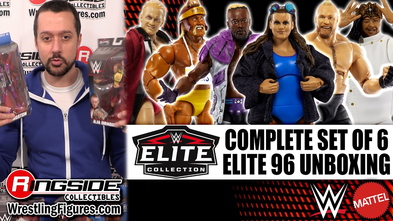 Ringside Collectibles Unboxing: Mattel WWE Elite 96 Full Set of ...