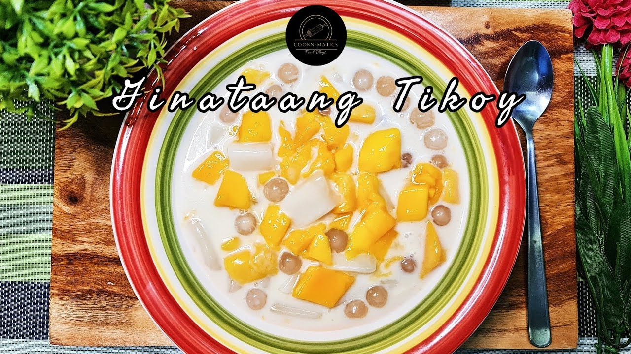 Tikoy with a Twist! | Creamy Mango Tikoy | Ginataang Tikoy - YouTube